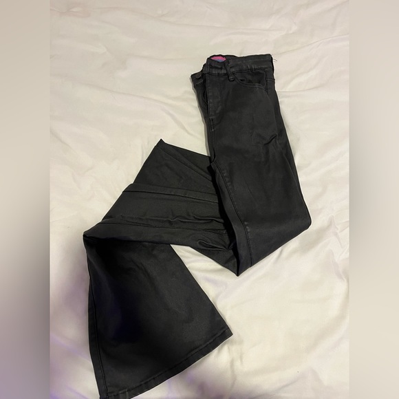 Edikted | Pants & Jumpsuits | Edikted Leather Flair Pants | Poshmark